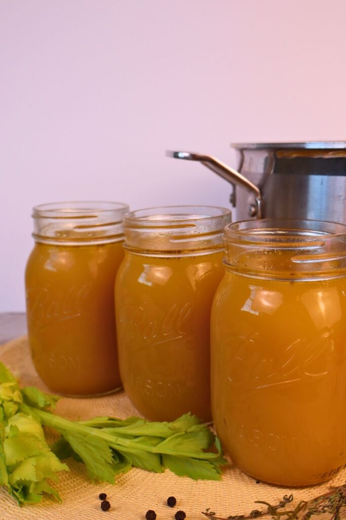 How To Make Chicken Bone Broth On The Stovetop (Rich, Gelatinous & From ...